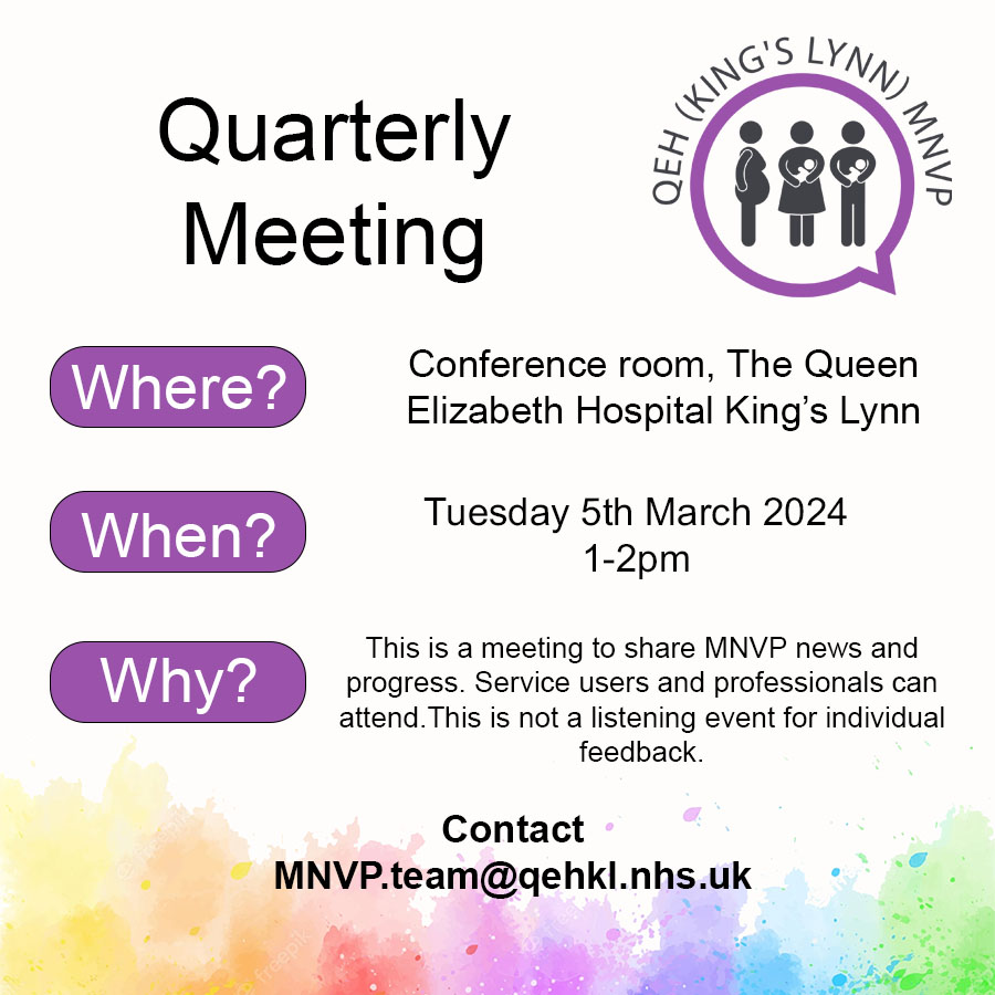 QEH King's Lynn MNVP – Working in partnership to improve maternity ...